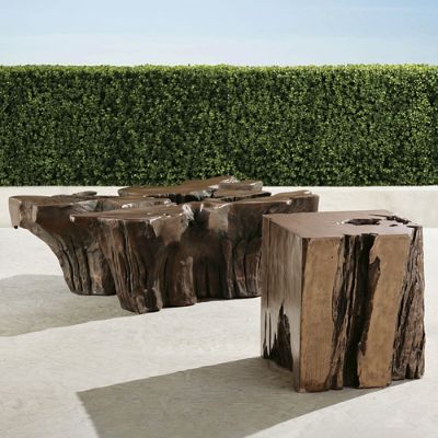 Root Tables in Bronze Finish | Frontgate