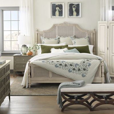 Beauvier French Cane Bed | Frontgate