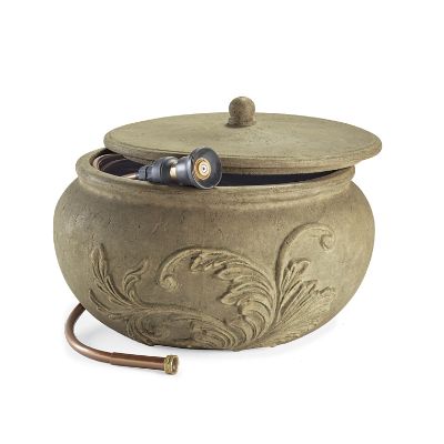Acanthus Leaf Hose Pot | Frontgate