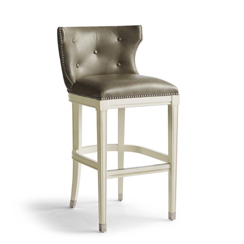 Frontgate Monaco Bar And Counter Stool In Alabaster White,linen Bar ...