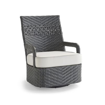 Parker High-back Swivel Chair | Frontgate