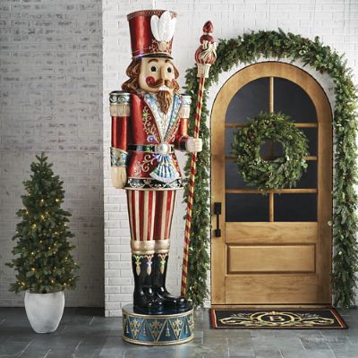 Ceramic Nutcracker Serving Collection | Frontgate