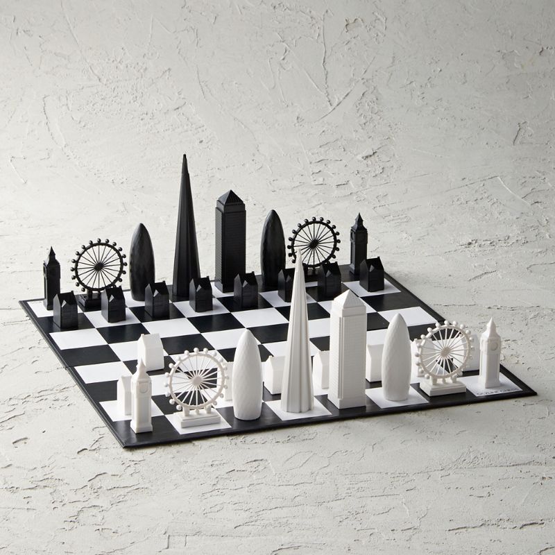Frontgate Skyline Acrylic Chess Set | ModeSens