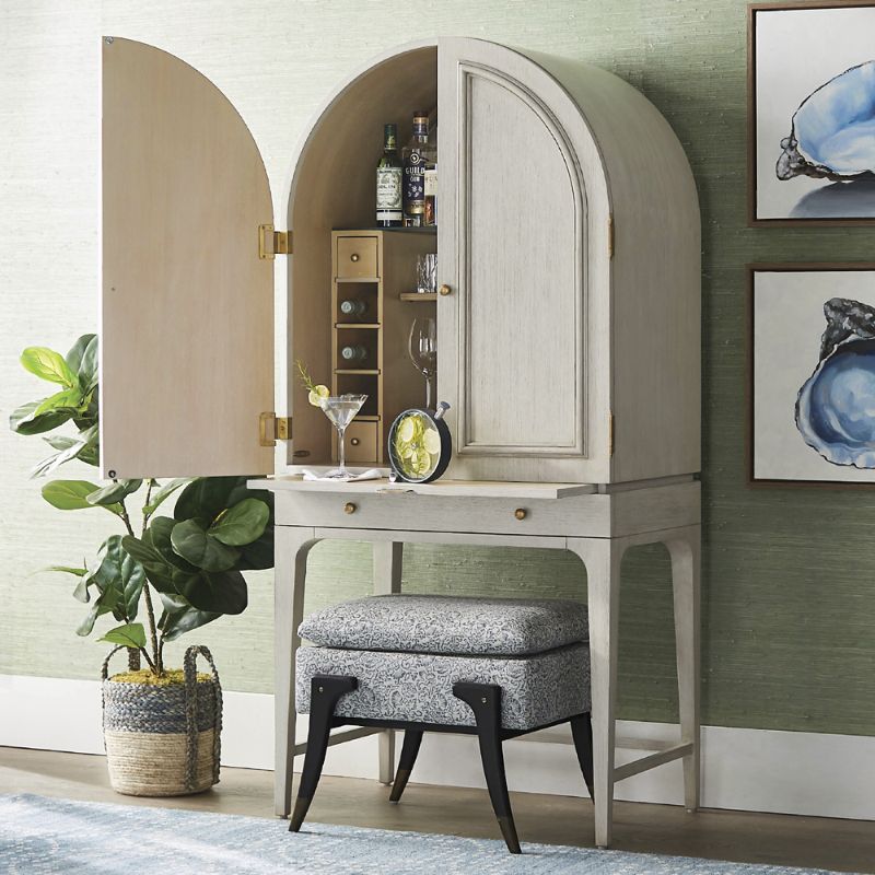 Frontgate Isadora Multifunctional Cabinet In Light Gray | ModeSens