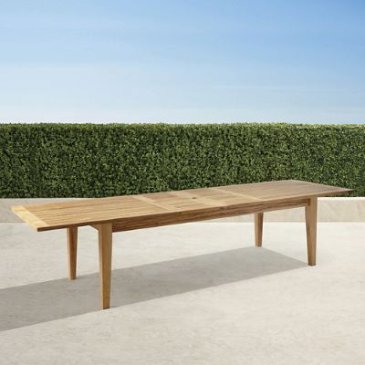 Alden Expandable Rectangular Dining Table | Frontgate