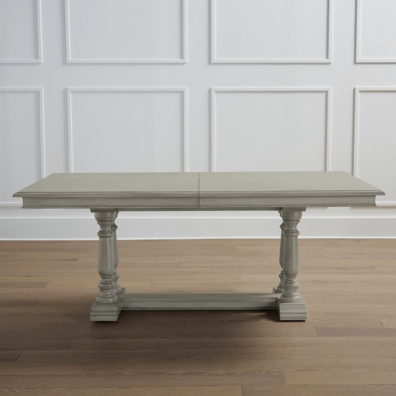 Frontgate Nicola Rectangular Expandable Dining Table | ModeSens