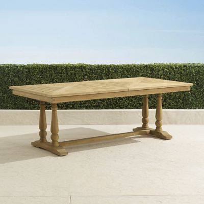 Nicola Expandable Teak Dining Table | Frontgate