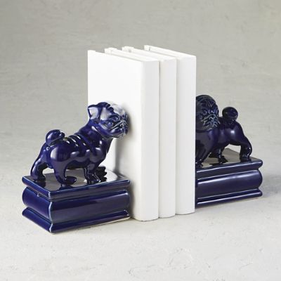 Cheetah Brass Bookends | Frontgate