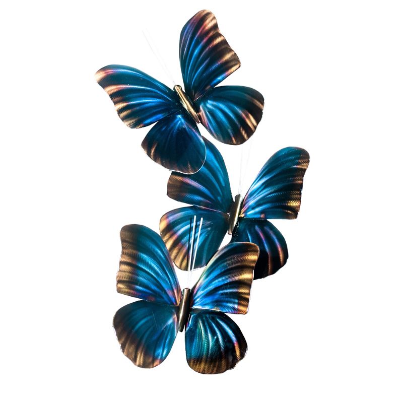 Frontgate Grouped Butterflies Wall Art By Copper Art | ModeSens