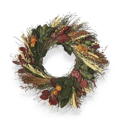 Dried Wire Wreath - Frontgate