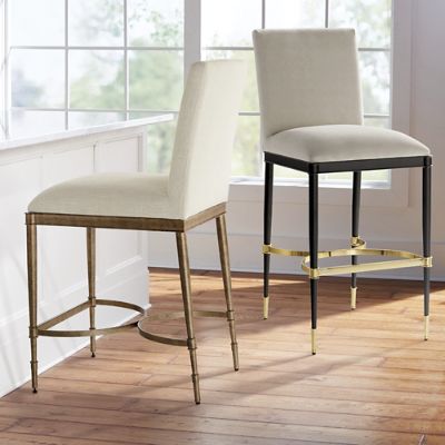 Martino Swivel Bar & Counter Stool | Frontgate