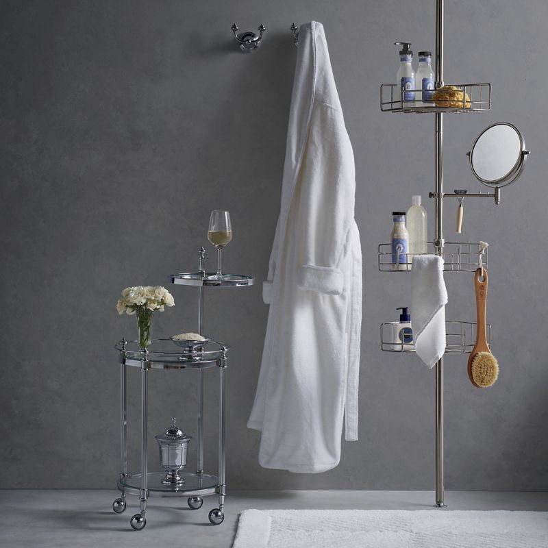 Frontgate Stainless Steel Tension-mount Shower Butler | ModeSens