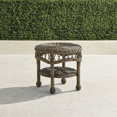 Hampton Round Side Table | Frontgate