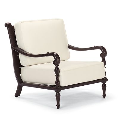 British Colonial Lounge Chair with Cushions | Frontgate