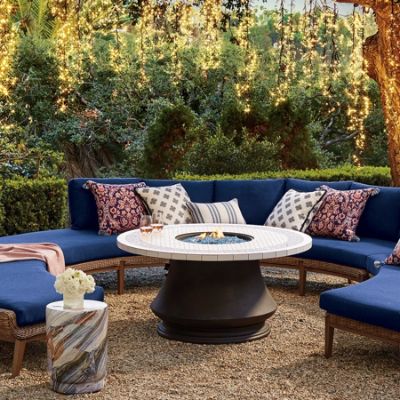Fireside Decorating Ideas For Your Outdoor Space - Home + Style