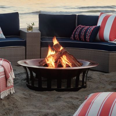 Fireside Decorating Ideas For Your Outdoor Space - Home + Style