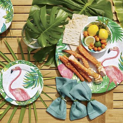 Flamingo Melamine Dinnerware and Serveware | Frontgate